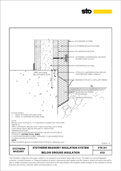 Sto New Zealand | StoTherm Masonry Insulation